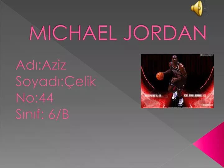 PPT - MICHAEL JORDAN PowerPoint Presentation, free download - ID:4247331