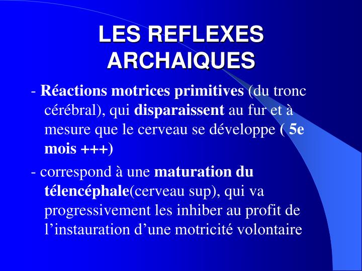 PPT - L’ EXAMEN NEUROLOGIQUE DU NOUVEAU-NE et du jeune nourrisson PowerPoint Presentation - ID ...