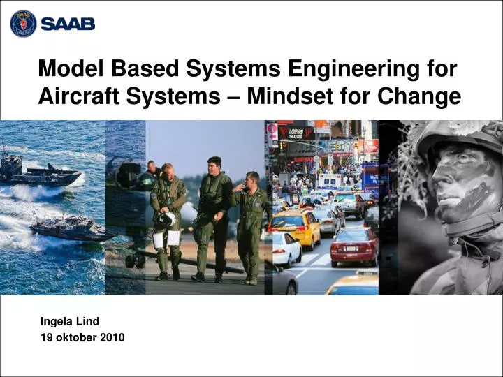 PPT - Model Based Systems Engineering for Aircraft Systems – Mindset ...