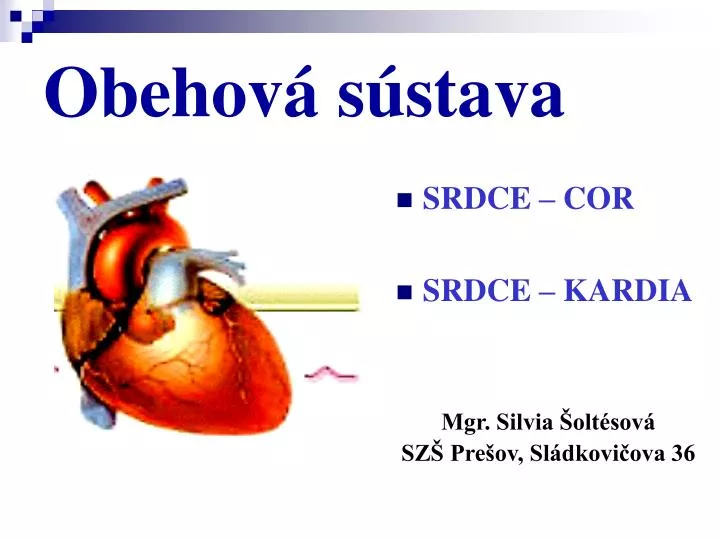 PPT - Obehová sústava PowerPoint Presentation, free download - ID:4250763
