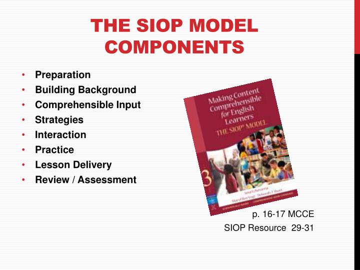 PPT - The ISS Guide to the SIOP Model PowerPoint Presentation - ID:4250944