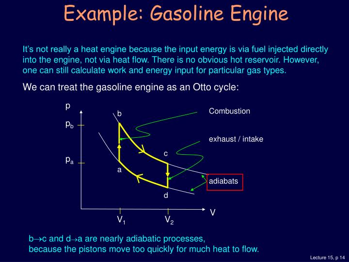 PPT - Lecture 15 Heat Engines Review & Examples PowerPoint Presentation ...