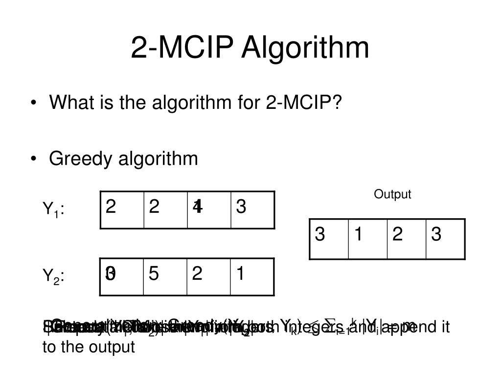 Ppt Better Approximations For The Minimum Common Integer Partition Problem Powerpoint 1716