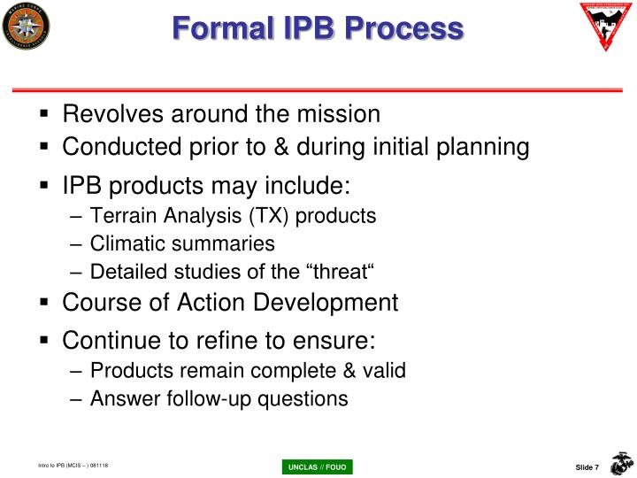 PPT - Introduction to Intelligence Preparation of the Battlespace (IPB ...