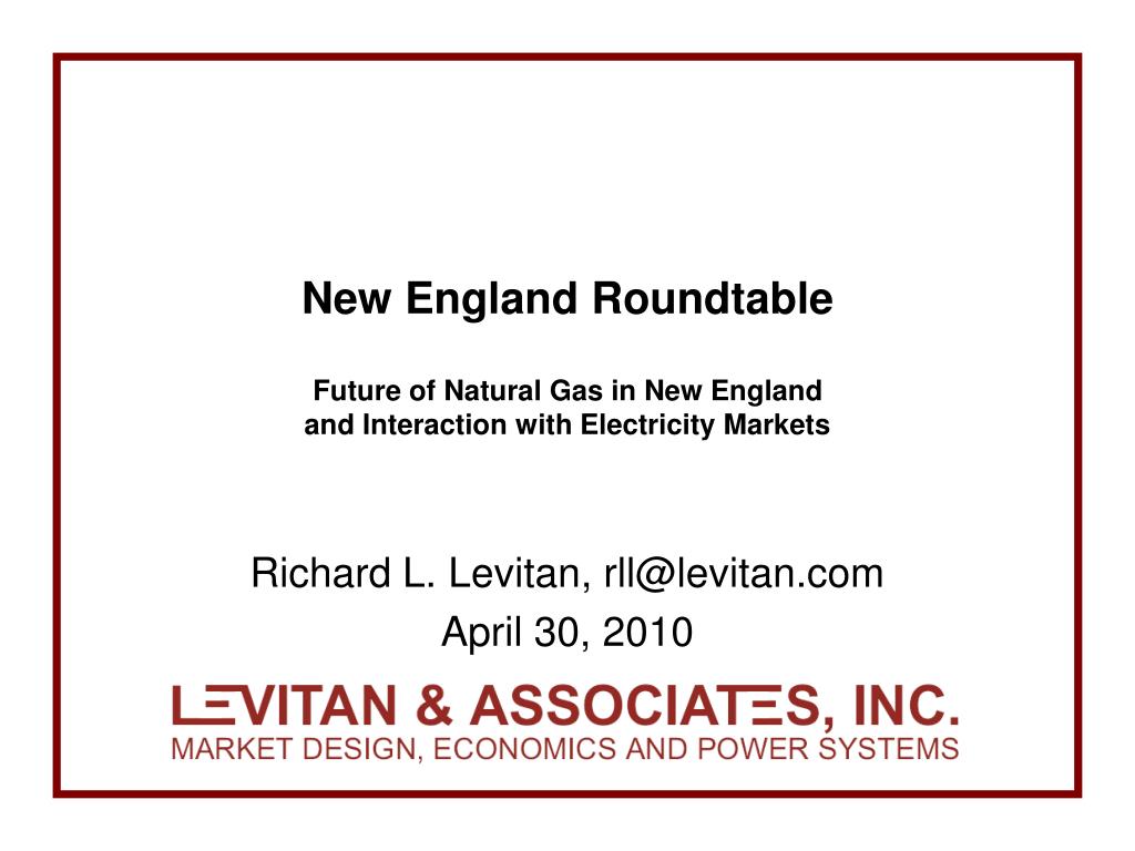 PPT - Richard L. Levitan, rll@levitan April 30, 2010 PowerPoint ...