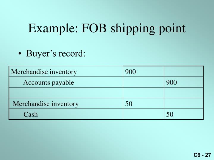 PPT - Chapter 6 Accounting for Merchandising Businesses PowerPoint ...