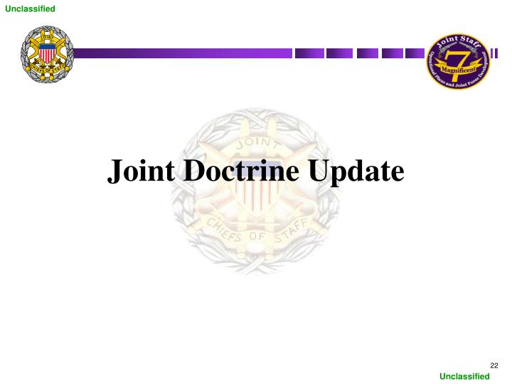PPT - Joint Education and Doctrine Update 26 March 2009 PowerPoint ...