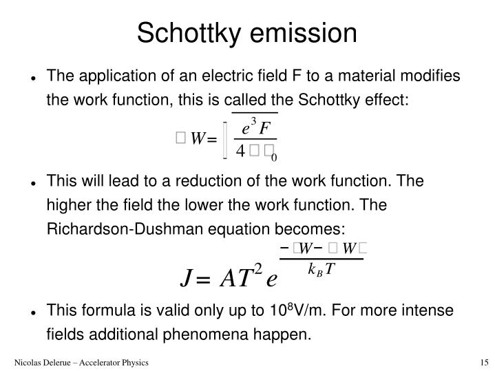 PPT - 2. Particle sources and Guns PowerPoint Presentation - ID:4260374