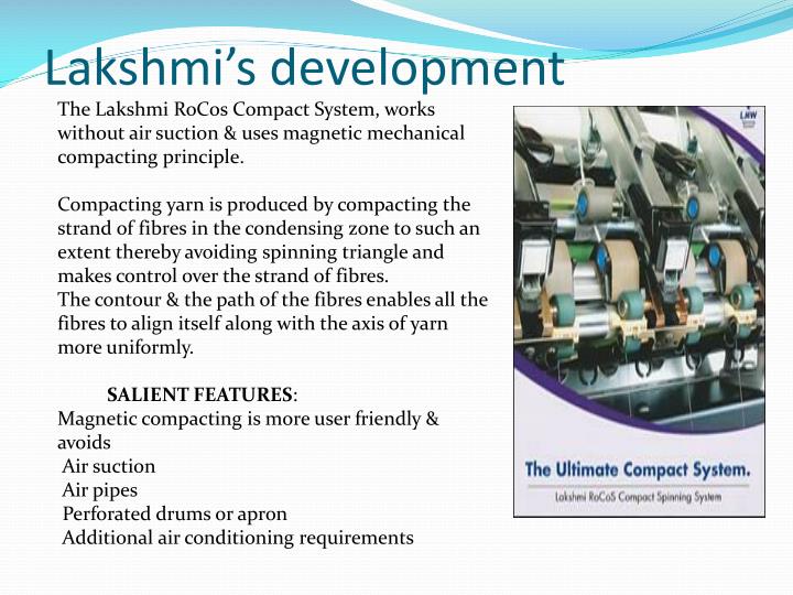 PPT - New Developments in Ring Spinning PowerPoint Presentation - ID ...