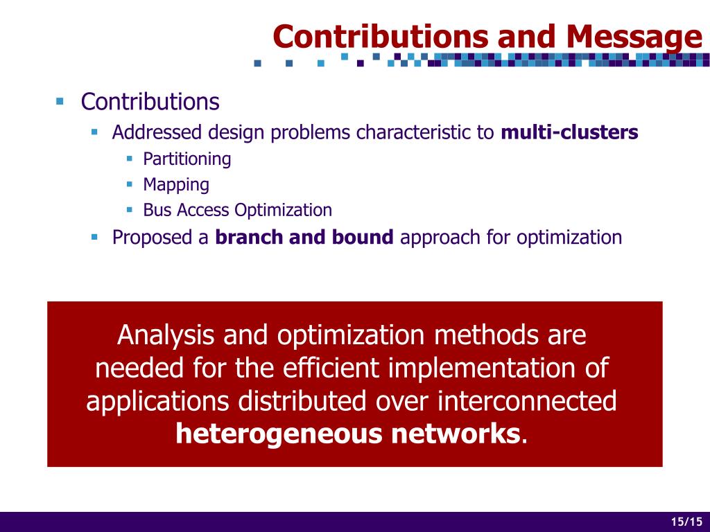 Ppt Schedulability Driven Partitioning And Mapping For Multi Cluster Real Time Systems 6646