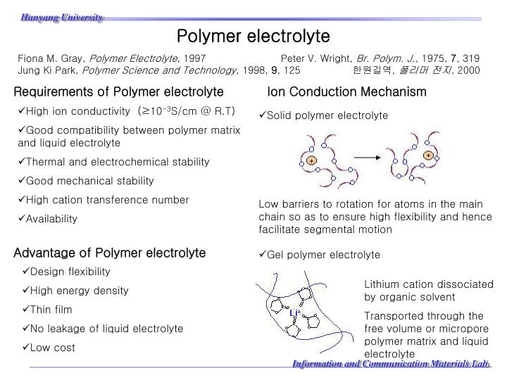 PPT - Polymer Electrolyte PowerPoint Presentation - ID:4261427