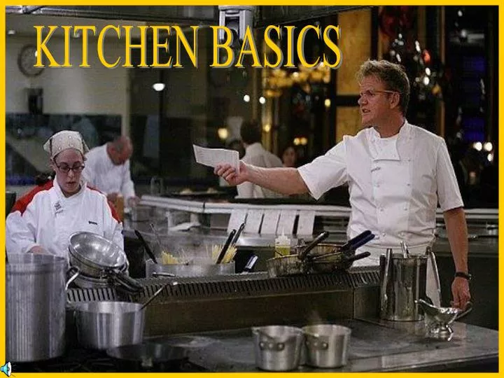 PPT - KITCHEN BASICS PowerPoint Presentation, free download - ID:4261828