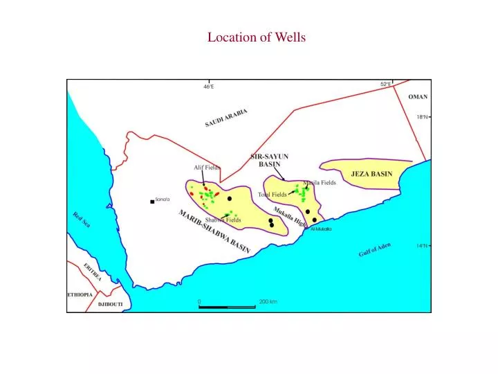 PPT - Location of Wells PowerPoint Presentation, free download - ID:4262314