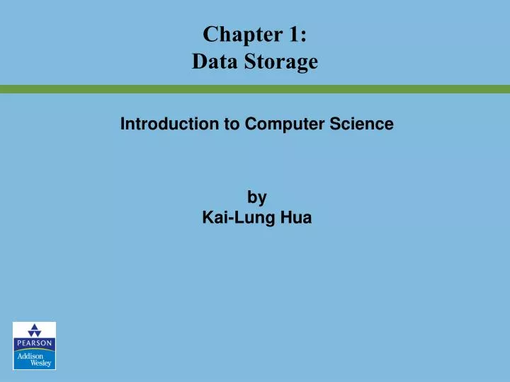 PPT - Chapter 1: Data Storage PowerPoint Presentation, free download ...