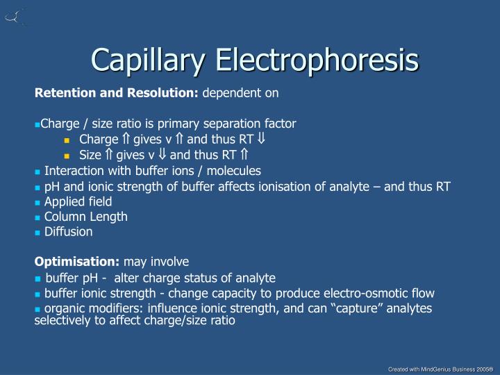 PPT - Capillary Electrophoresis PowerPoint Presentation - ID:4263132