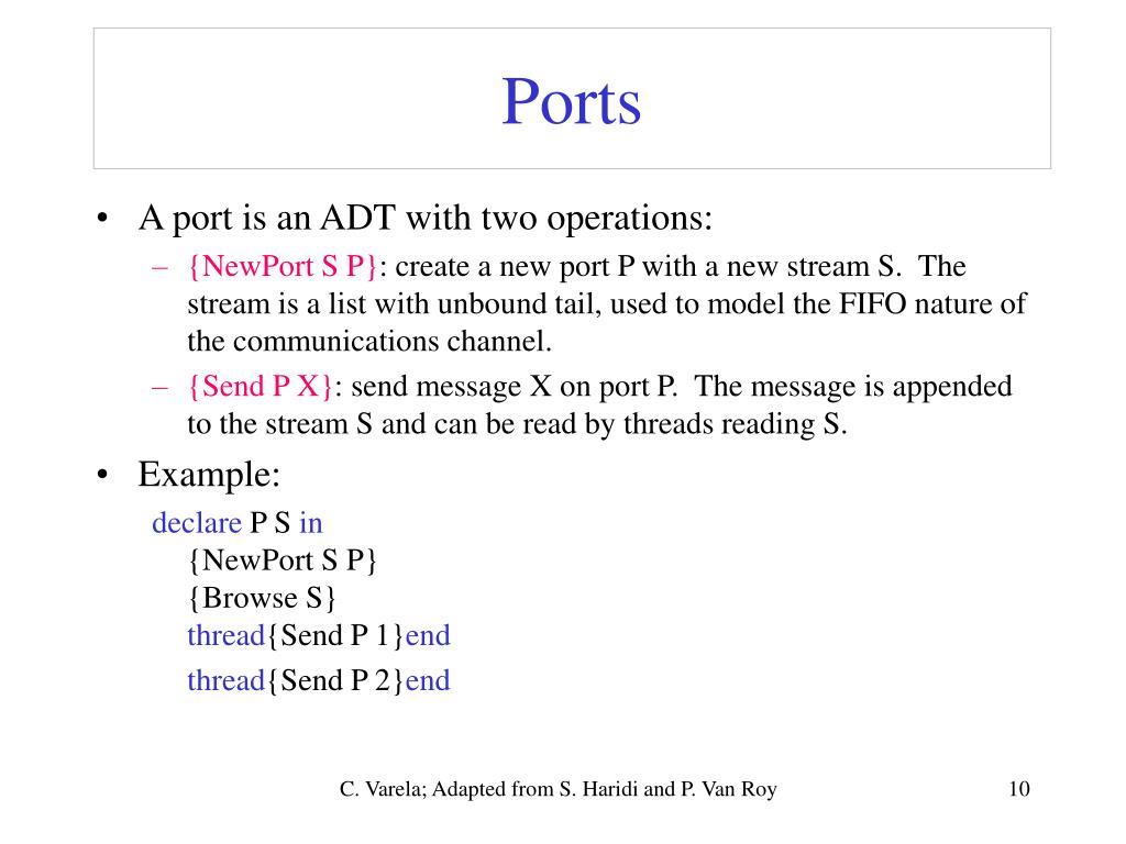 Ppt Object Oriented Programming And Concurrent Programming Active Objects Vrh 78 Powerpoint