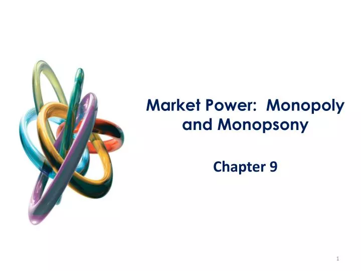 PPT - Market Power: Monopoly and Monopsony Chapter 9 PowerPoint ...