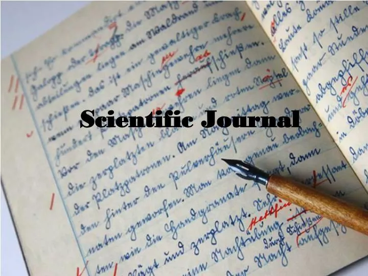 PPT - Scientific Journal PowerPoint Presentation, free download - ID ...