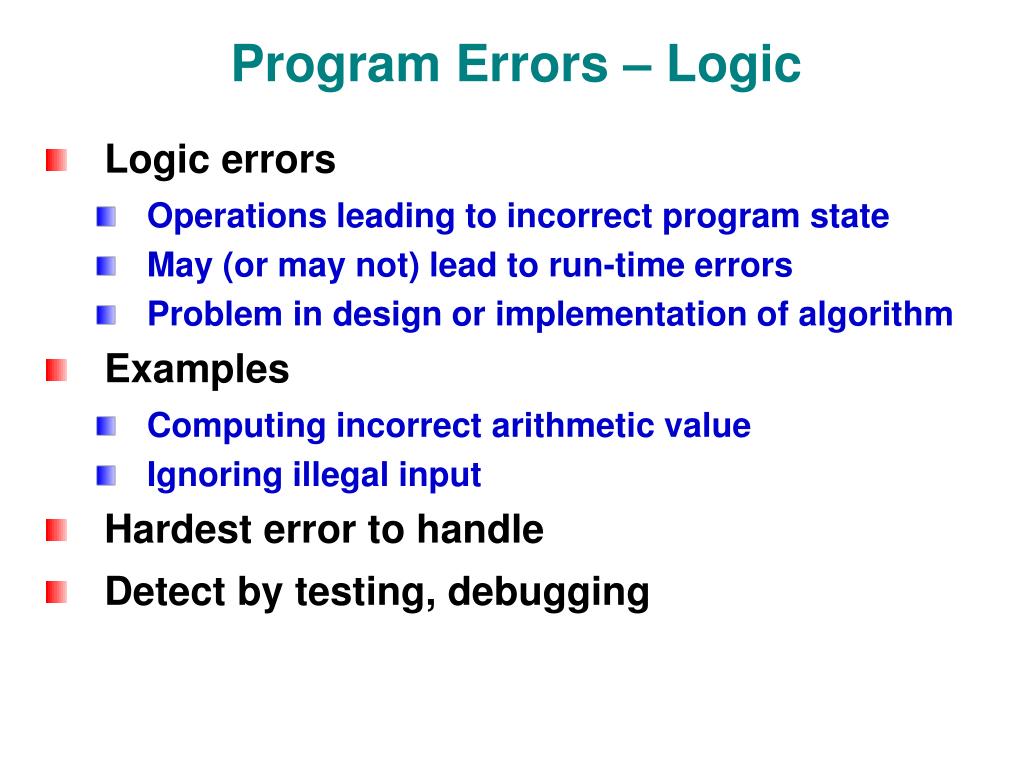 Logical Error Example Vkfdesign