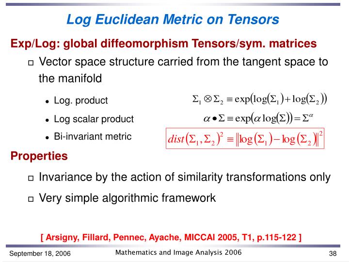 PPT - Statistical Computing on Riemannian manifolds From Riemannian Geometry to Computational ...