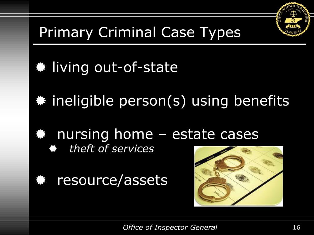 PPT - TennCare Fraud Office of Inspector General (History and Mission ...