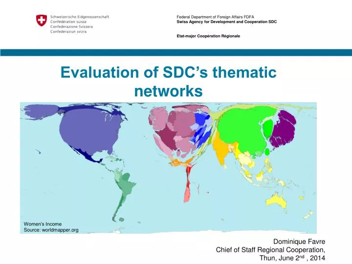 PPT - Federal Department of Foreign Affairs FDFA Swiss Agency for ...