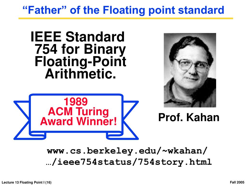 Ppt Lecture 13 Integer Multiplication And Division Floating Point Numbers Powerpoint