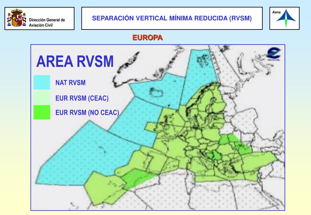 PPT - IMPLANTACION RVSM EN EUROPA PowerPoint Presentation, free ...