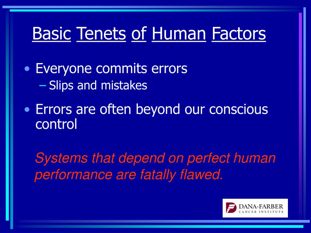 PPT - Patient Safety and Human Factors Concepts Deborah Duncombe, MHP ...