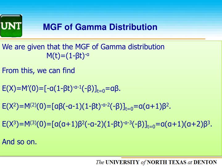 PPT - Chapter 5. Continuous Probability Distributions Sections 5.10 ...