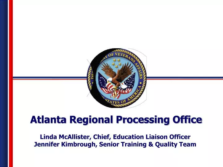 PPT - Atlanta Regional Processing Office PowerPoint Presentation, free ...