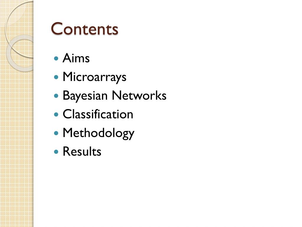 Ppt Analysing Microarray Data Using Bayesian Network Learning Powerpoint Presentation Id4270417