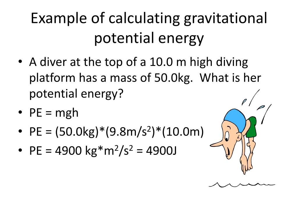 How To Calculate Kinetic Energy From Gravitational Potential Energy