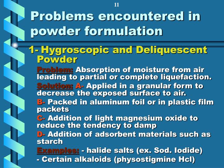 PPT - POWDERS PowerPoint Presentation - ID:4272112