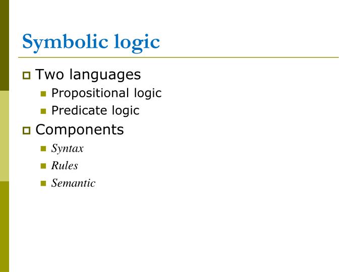 PPT - Chapter 6 Logical Reasoning PowerPoint Presentation - ID:4272759
