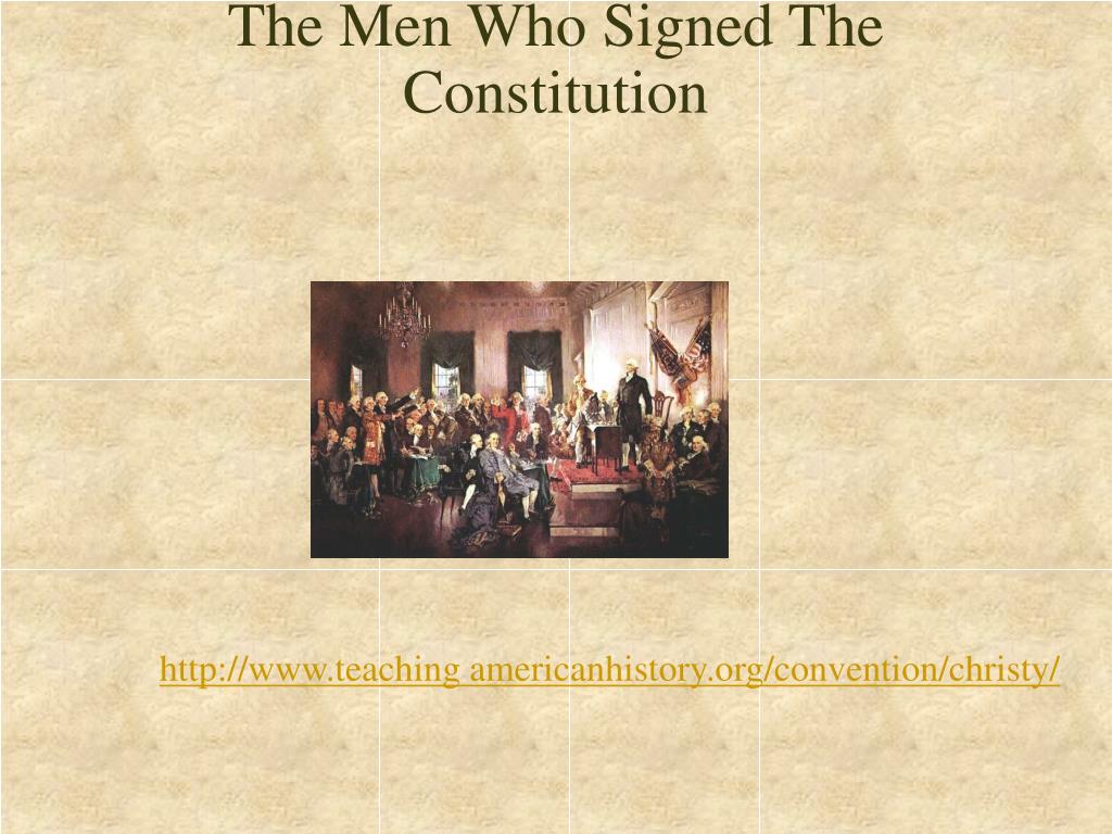 PPT - The Constitution of the United States 5 th Grade Presentation Mrs ...