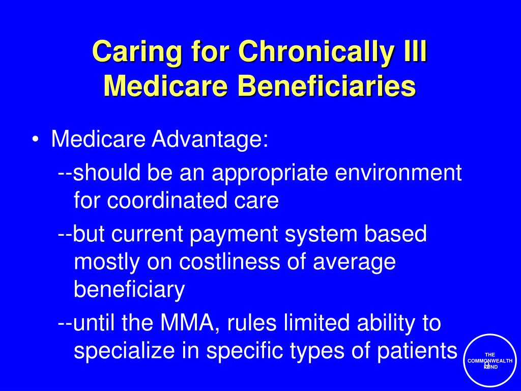 PPT - Chronic Care Initiatives to Improve the Medicare Program ...