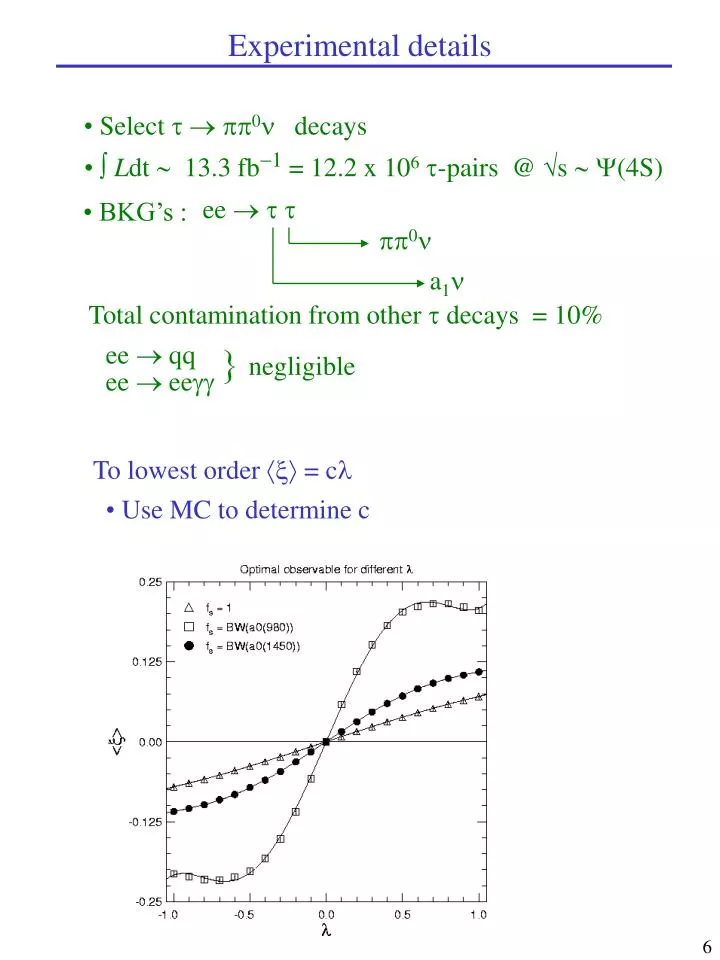 PPT - Experimental details PowerPoint Presentation, free download - ID ...