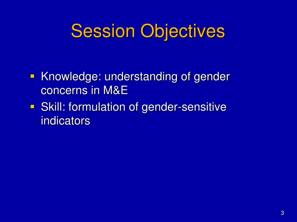 Ppt Integrating Gender Dimension Into Monitoring And Evaluation And