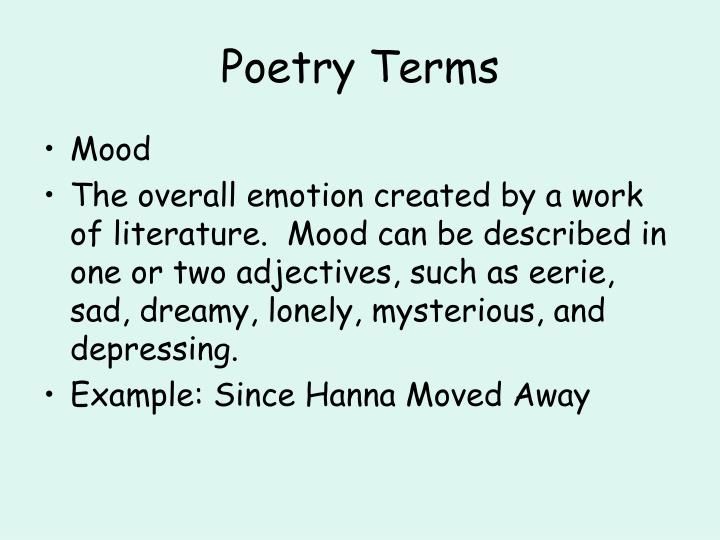 PPT - Poetry Unit PowerPoint Presentation - ID:4274733