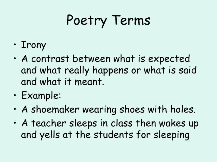 PPT - Poetry Unit PowerPoint Presentation - ID:4274733