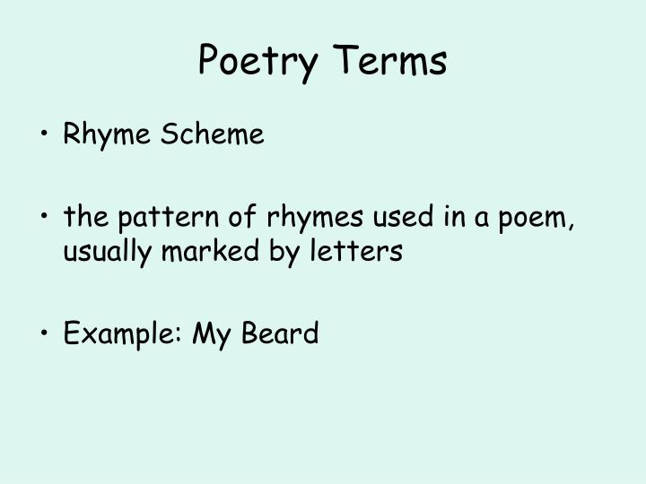 PPT - Poetry Unit PowerPoint Presentation - ID:4274733