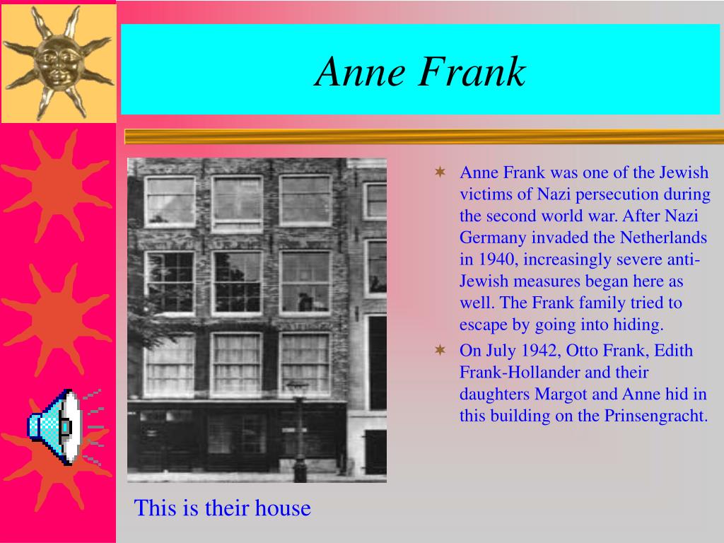 PPT - We hope you enjoy our PowerPoint Presentation about Anne Frank ...