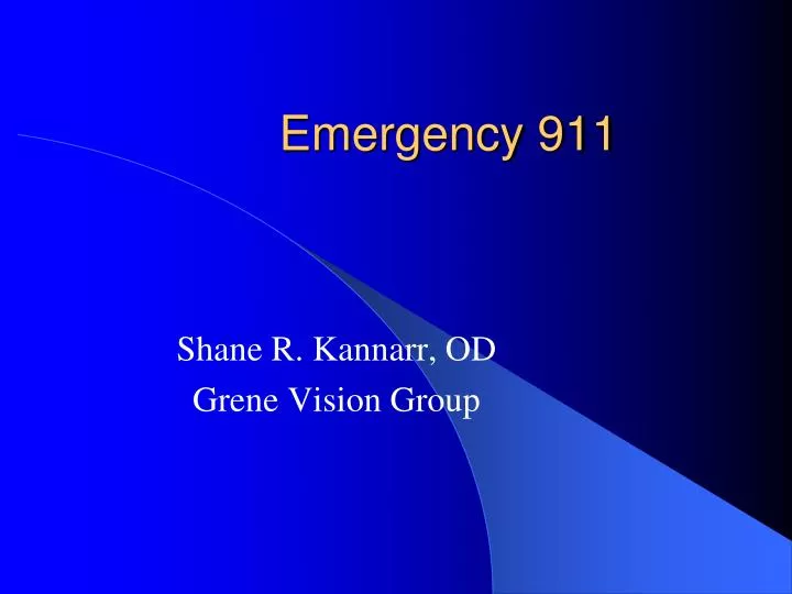 PPT - Emergency 911 PowerPoint Presentation, free download - ID:4278697