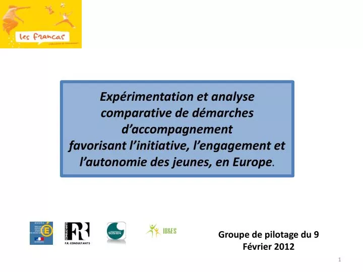 PPT - Groupe de pilotage du 9 Février 2012 PowerPoint Presentation ...