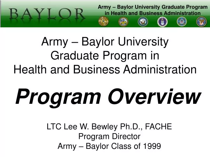 PPT - Program Overview PowerPoint Presentation, free download - ID:4280294