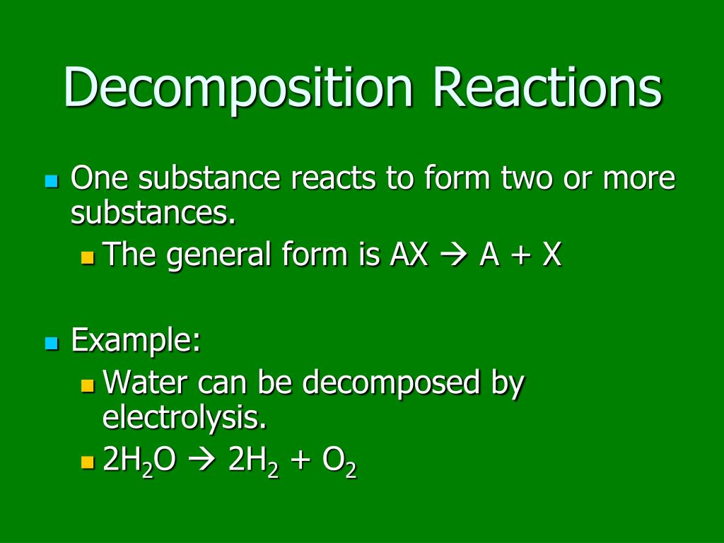 PPT - A Study of Chemical Reactions PowerPoint Presentation, free ...