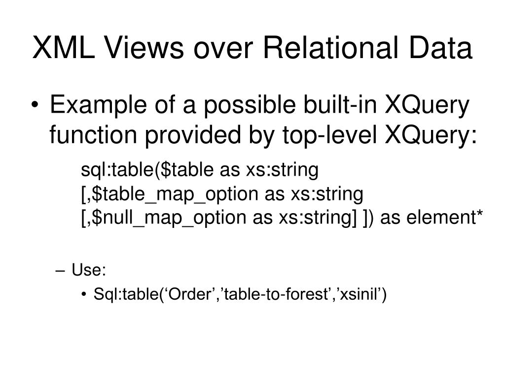 Ppt Integrating Xquery And Relational Database Systems Powerpoint Presentation Id4280843