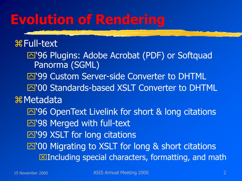 Ppt Using Xml Xslt And Css In A Digital Library Powerpoint Presentation Id4281051