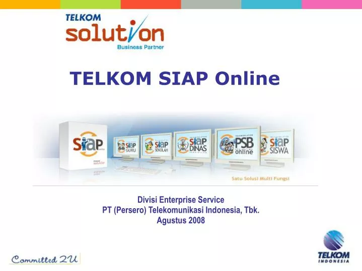 PPT - TELKOM SIAP Online PowerPoint Presentation, free download - ID ...